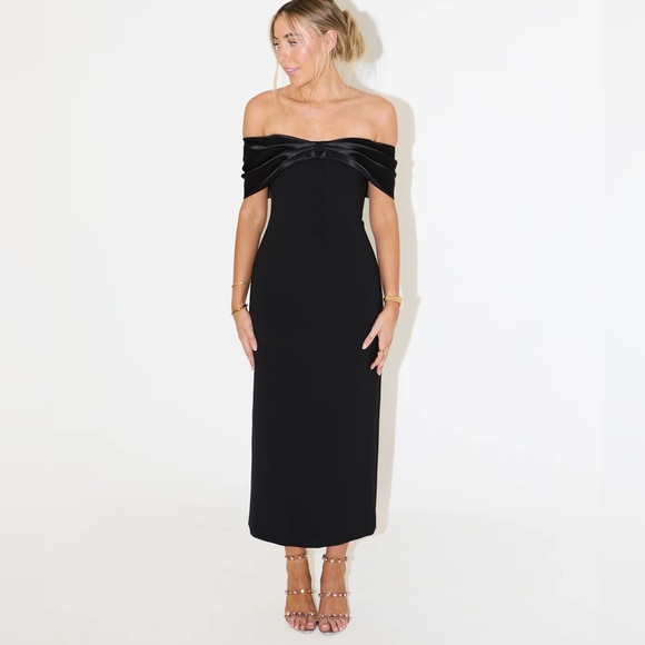 Odd Muse | Dresses | The Ultimate Muse Bow Midi Dress Odd Muse Nwt ...